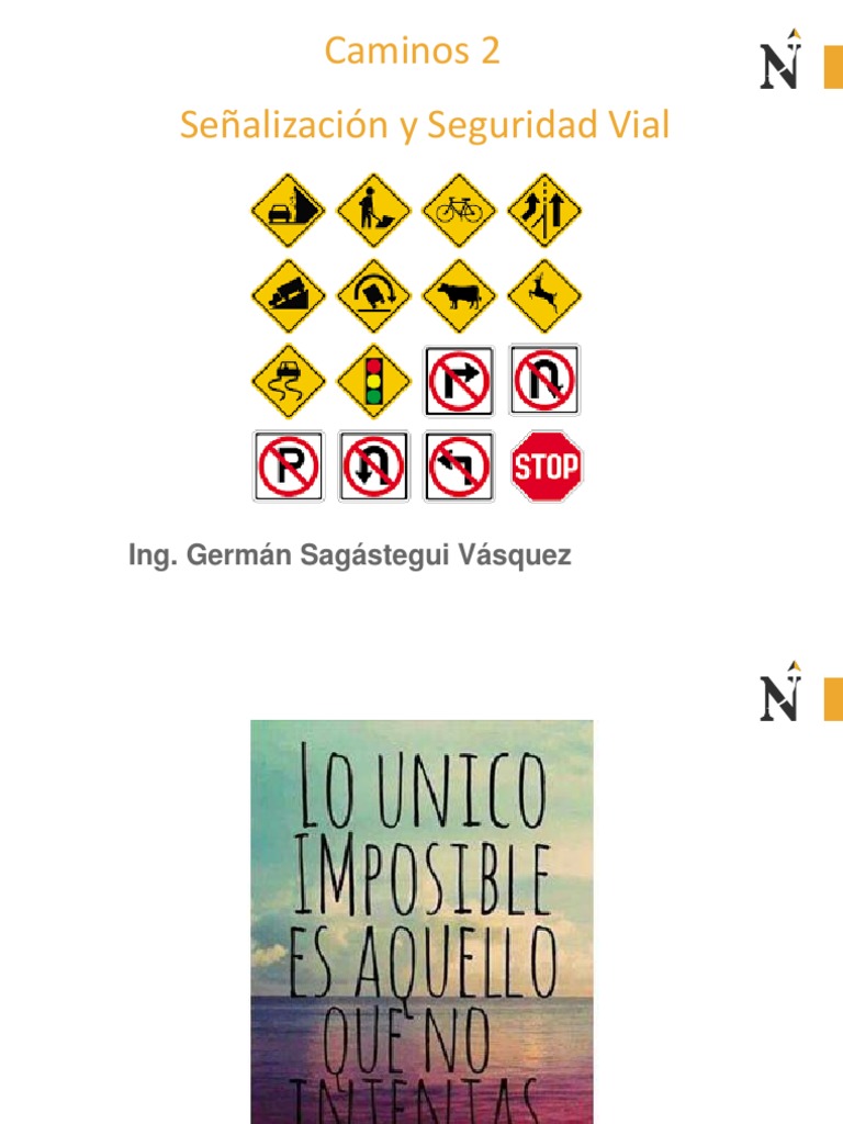 Señalización, Seguridad Vial | PDF | Peatonal | Intersección (carretera)