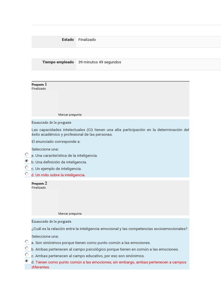 EXAMEN DE ENTRADa Perueduca | PDF