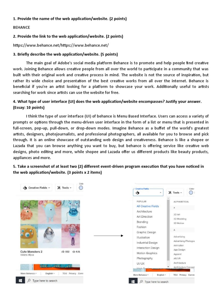 Hci TP | PDF | Screenshot | Computer Science