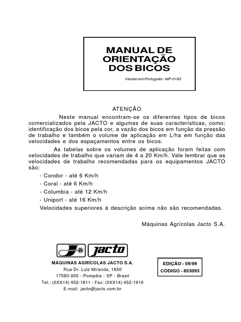 Manual Bico | PDF