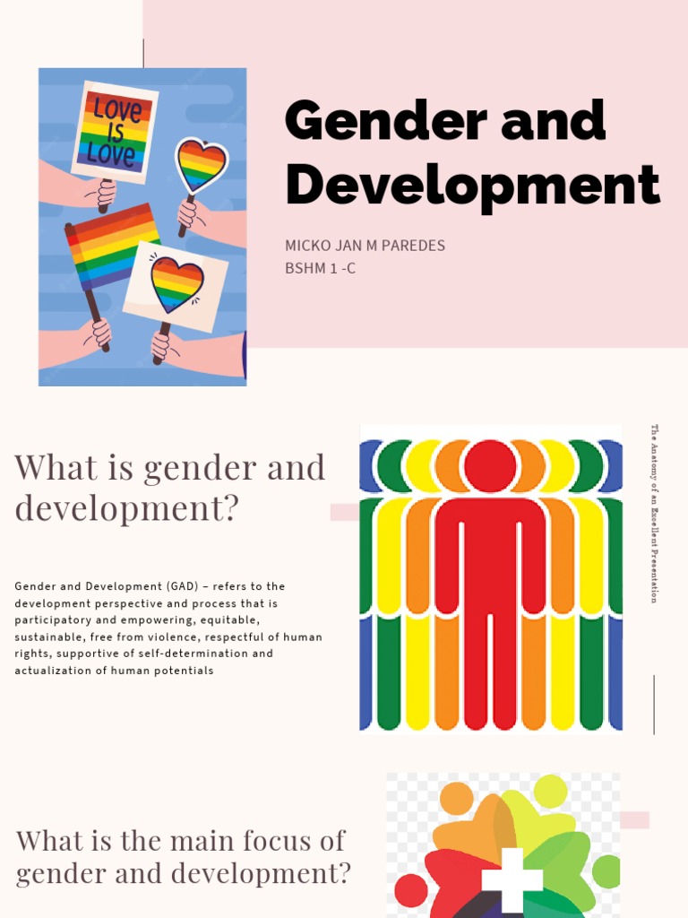 Paredes - NSTP - Gender & Development | PDF | Gender And Development ...