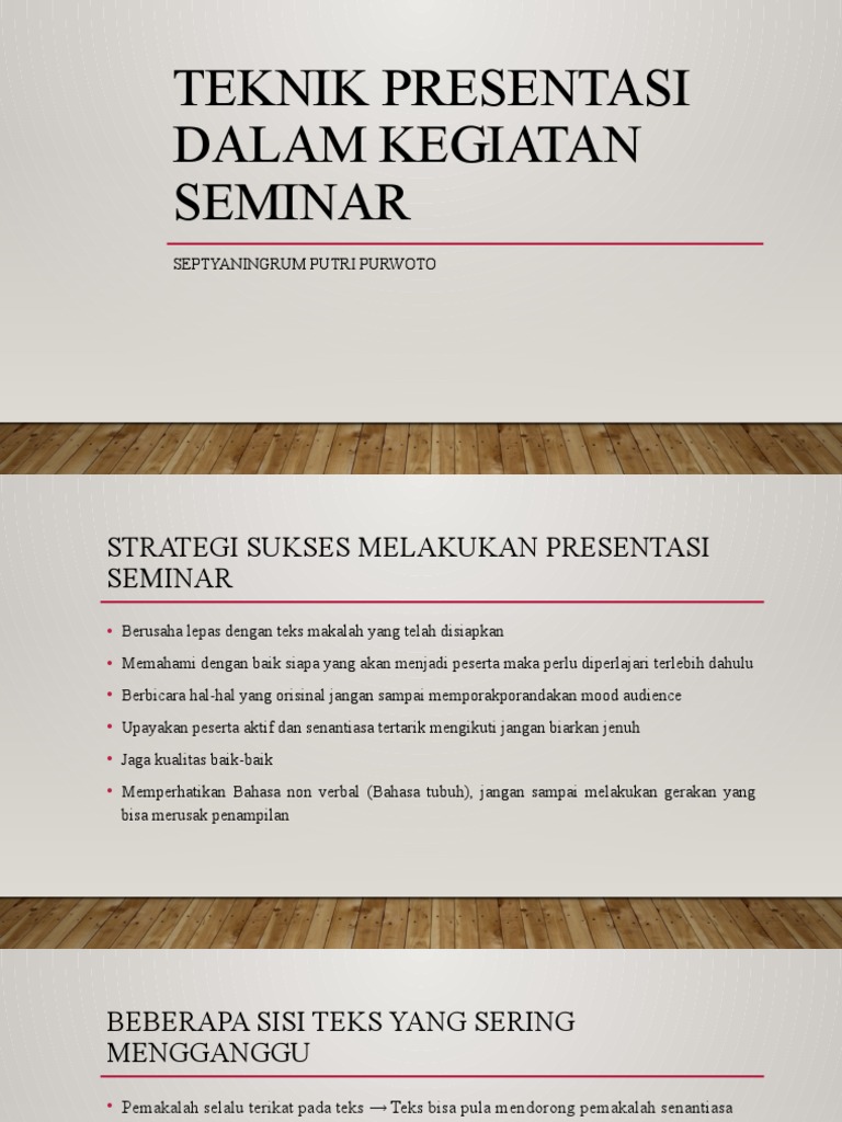 Strategi Jangkauan Audiens Seminar | PDF | Karier & Perkembangan | Pengembangan Diri