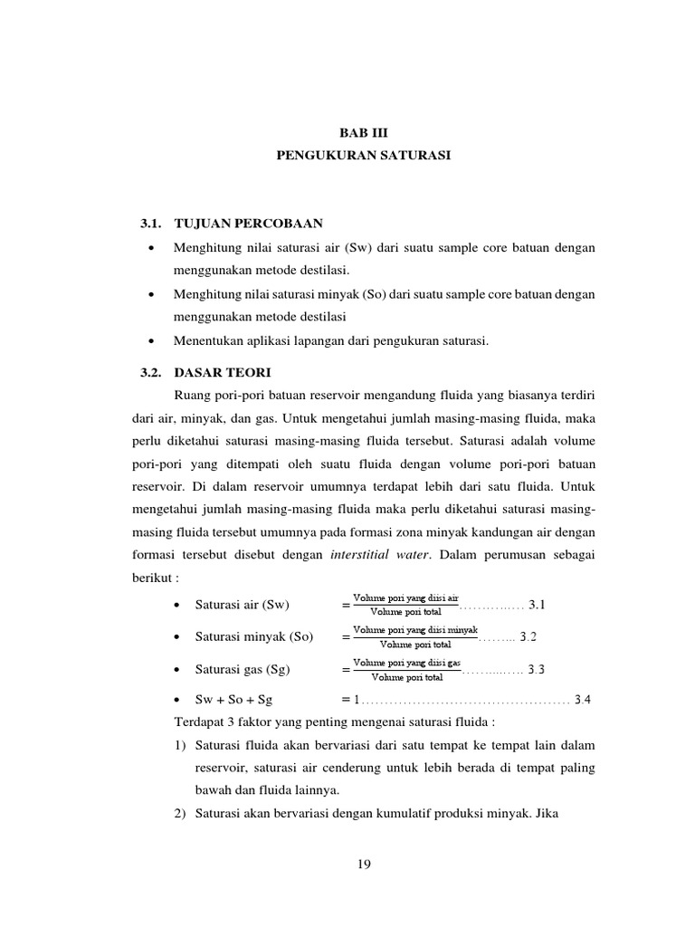 Draf Aib Bab 3 Saturasi Tiwik | PDF