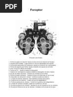 Lensometros y Sus Partes | PDF | Lentes | Equipo