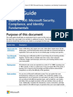 SC-900 Study Guide for Microsoft Exam | PDF | Microsoft Azure | Cloud ...