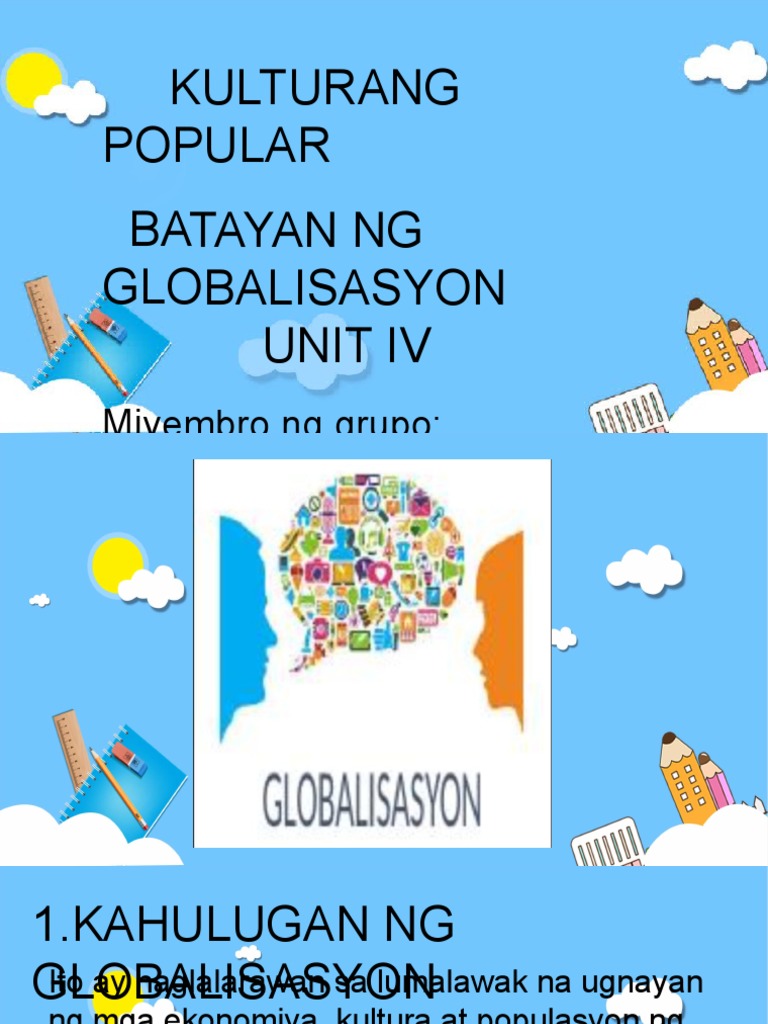 Kulturang Popul-Reporting IV | PDF