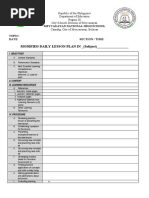 Template of Contextualized Lesson Plan | PDF | Lesson Plan | Learning