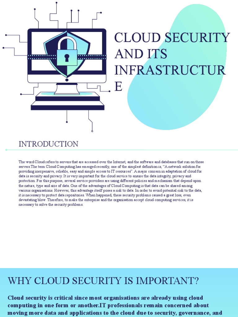 Cloud Security and Its Infrastructure | PDF | Information Security | Cloud Computing