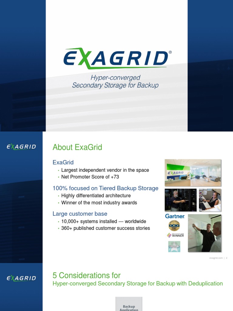 Exagrid Product Review | PDF | Backup | Cloud Computing