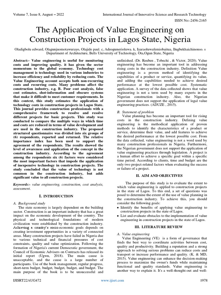the-application-of-value-engineering-on-construction-projects-in-lagos
