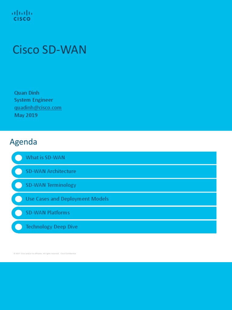 Cisco SD-WAN (1) 2093489054263191810 | PDF | Router (Computing ...