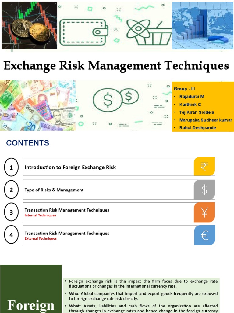 3 ITF-Exchange Risk Management | PDF | Futures Contract | Option (Finance)