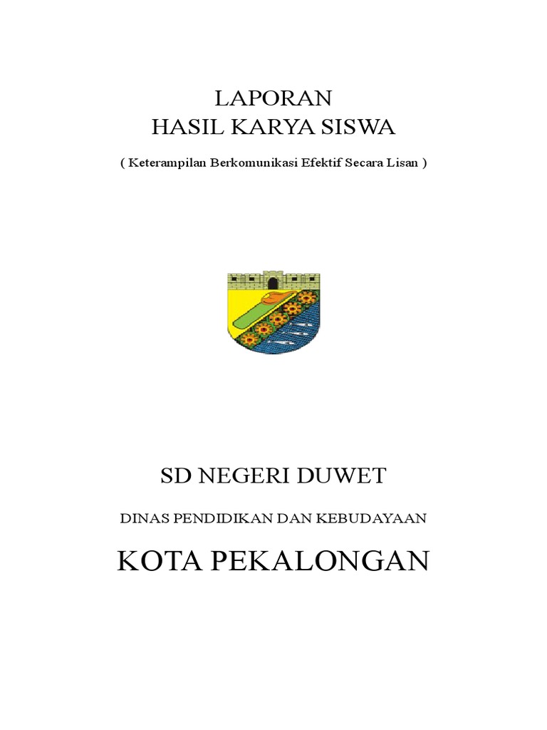 Laporan HSL Karya Siswa | PDF