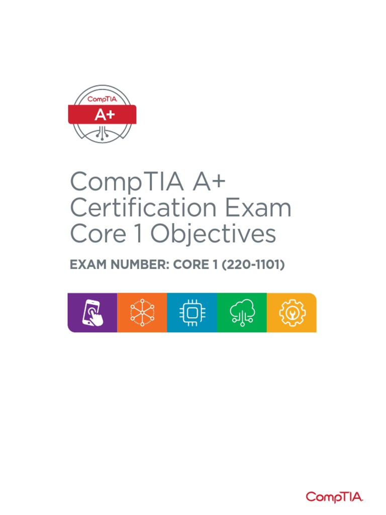 CompTIA A 220-1101 Exam Objectives | PDF | Cloud Computing | Computer ...
