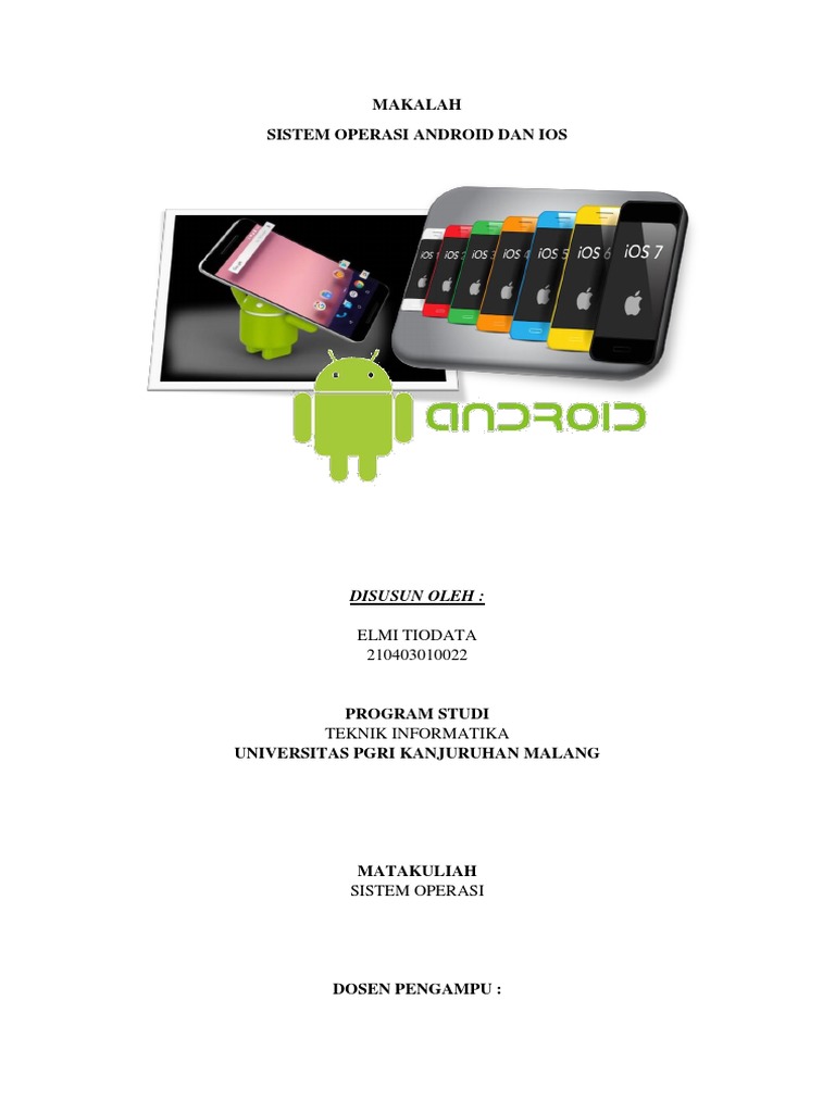 Makalah OS Android Dan IOS | PDF
