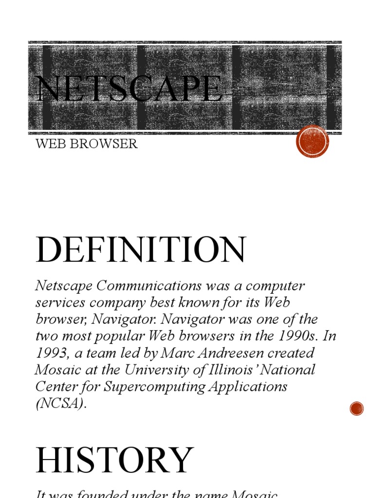 Netscape | PDF