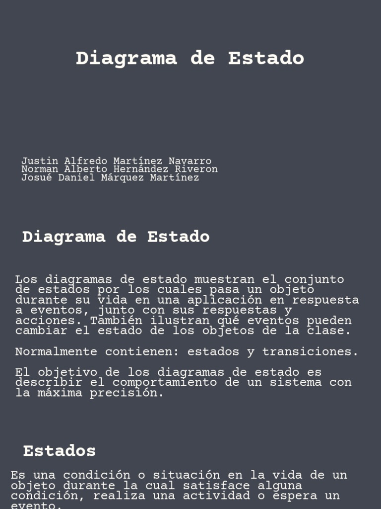 Diagrama de Estado | PDF