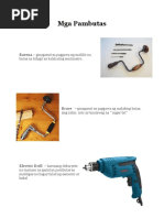 EPP - Mga Kagamitan Sa Gawaing Kahoy, Metal, Kawayan at Pang ...