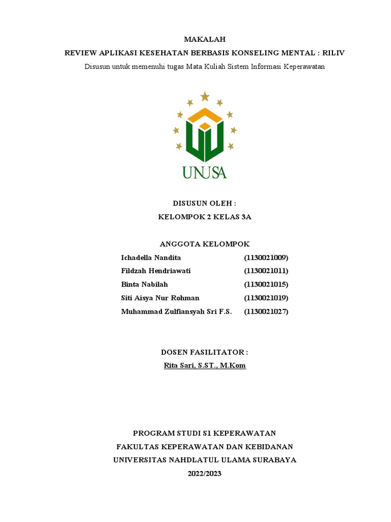 Review Aplikasi Riliv | PDF | Bisnis | Ilmu Sosial