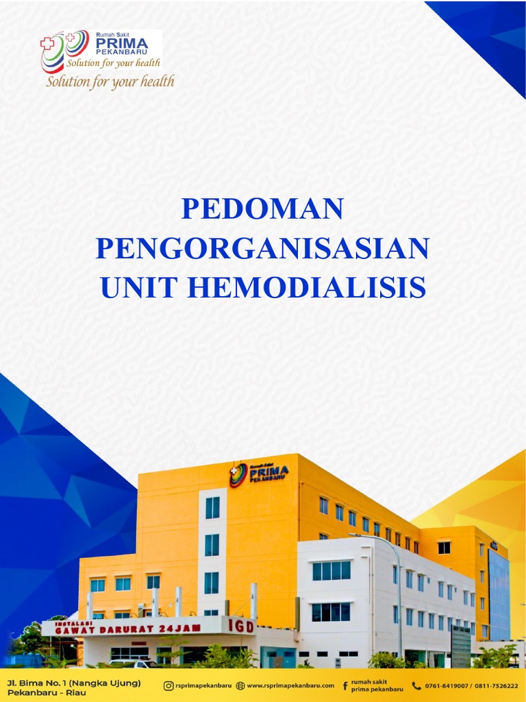 Pedoman Pengorganisasian Hemodialisis 1 | PDF