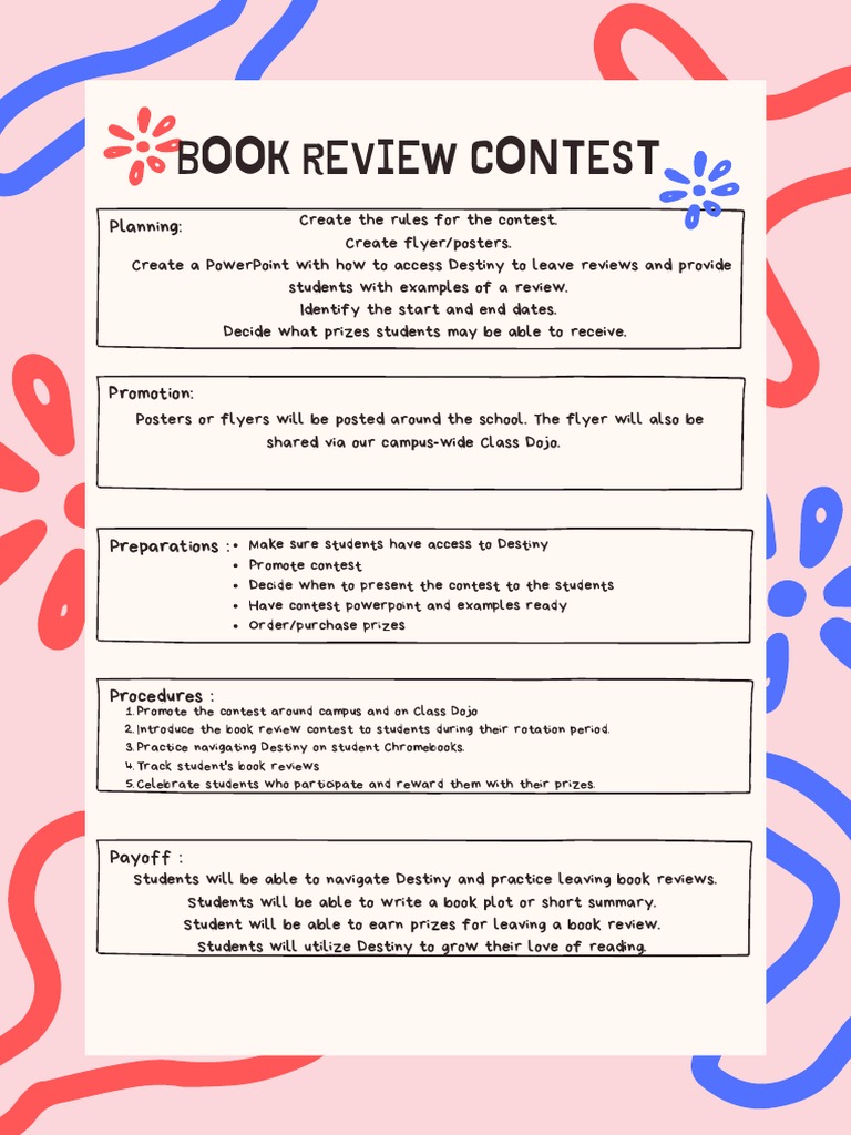 Book Review Contest 1 Final | PDF | Career & Growth