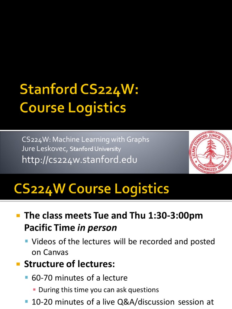 Web - Stanford.edu 01-Intro | PDF | Graph Theory | Machine Learning