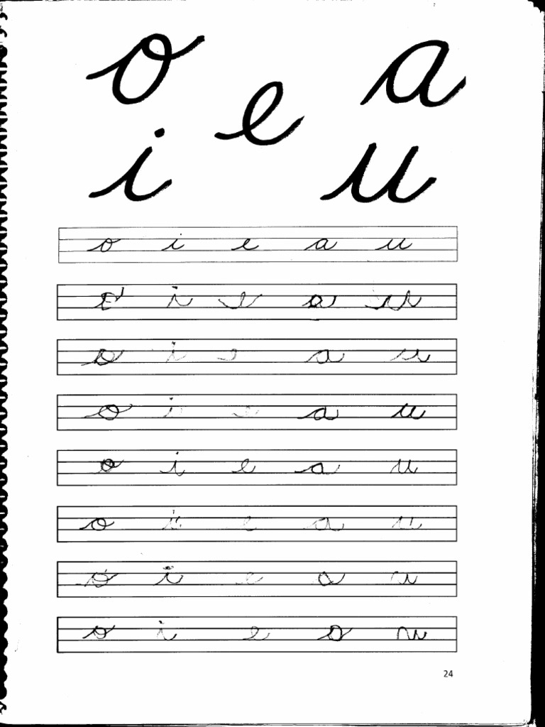 Planas de Las Vocales | PDF