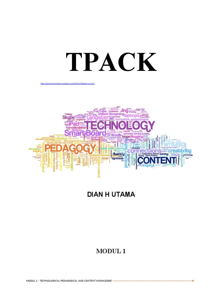MODUL PPG - TPACK 30062020 - Jadi | PDF