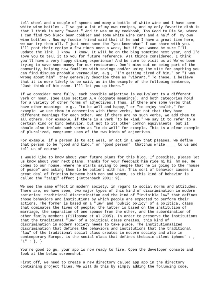 FASH203 Handout 10 | PDF | Experience | Verb