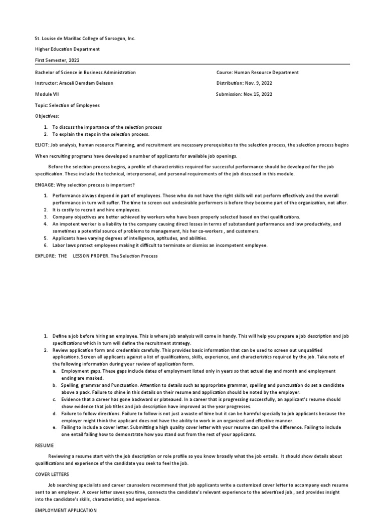Cmpad Mdule Vii | Download Free PDF | Résumé | Test (Assessment)