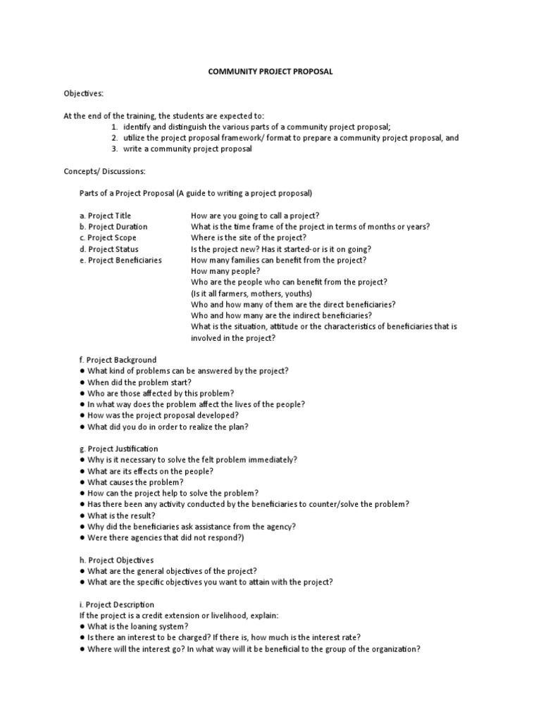 Module 8 Community Project Proposal | PDF | Career & Growth | Social ...