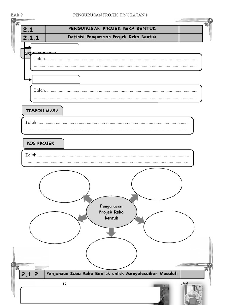 Tingkatan 1 Rbt Bab 2 Pengurusan Projek Pdf