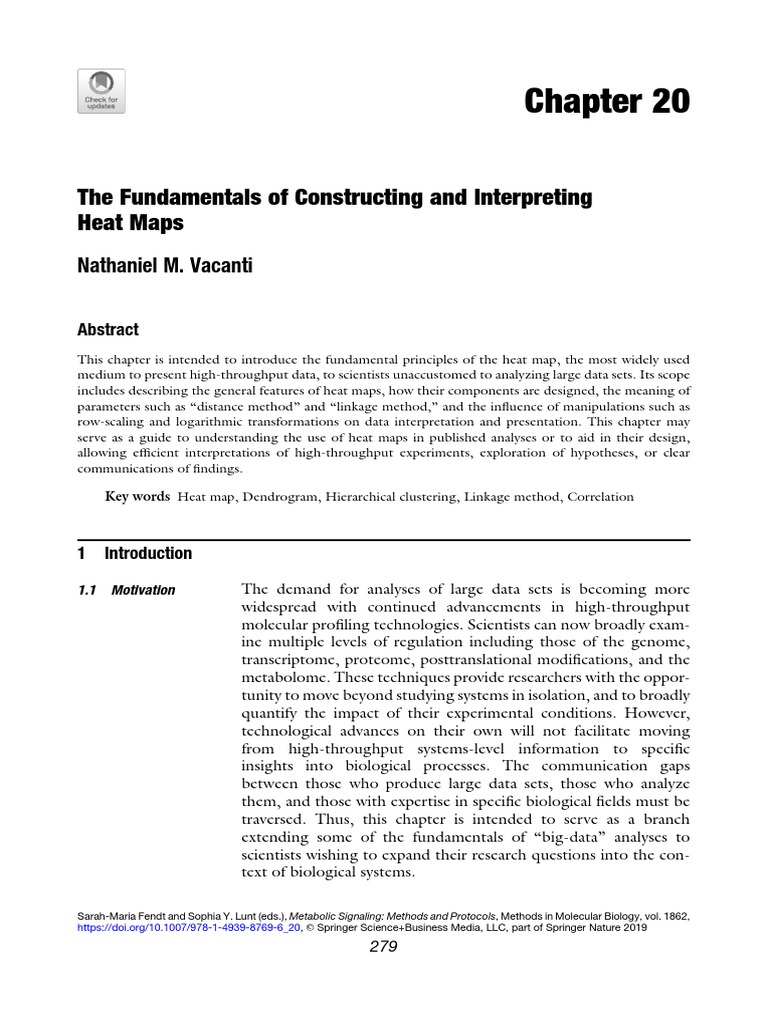The Fundamentals of Constructing and Interpreting Heat Maps | PDF
