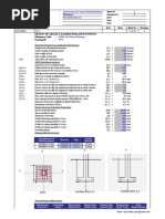 Square Concrete Pedestal Design Calculation Sample | PDF | Building ...