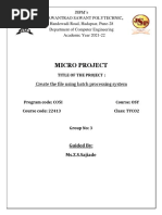 DSU Micro Project | PDF | Computer Programming | Computing