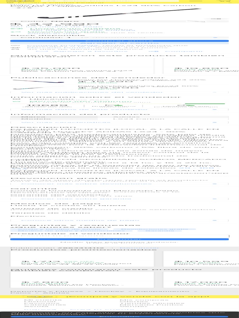 Palo de Hockey Adidas Lx24 90 Carbon Compo 1 - Olivos Mercado Libre | PDF