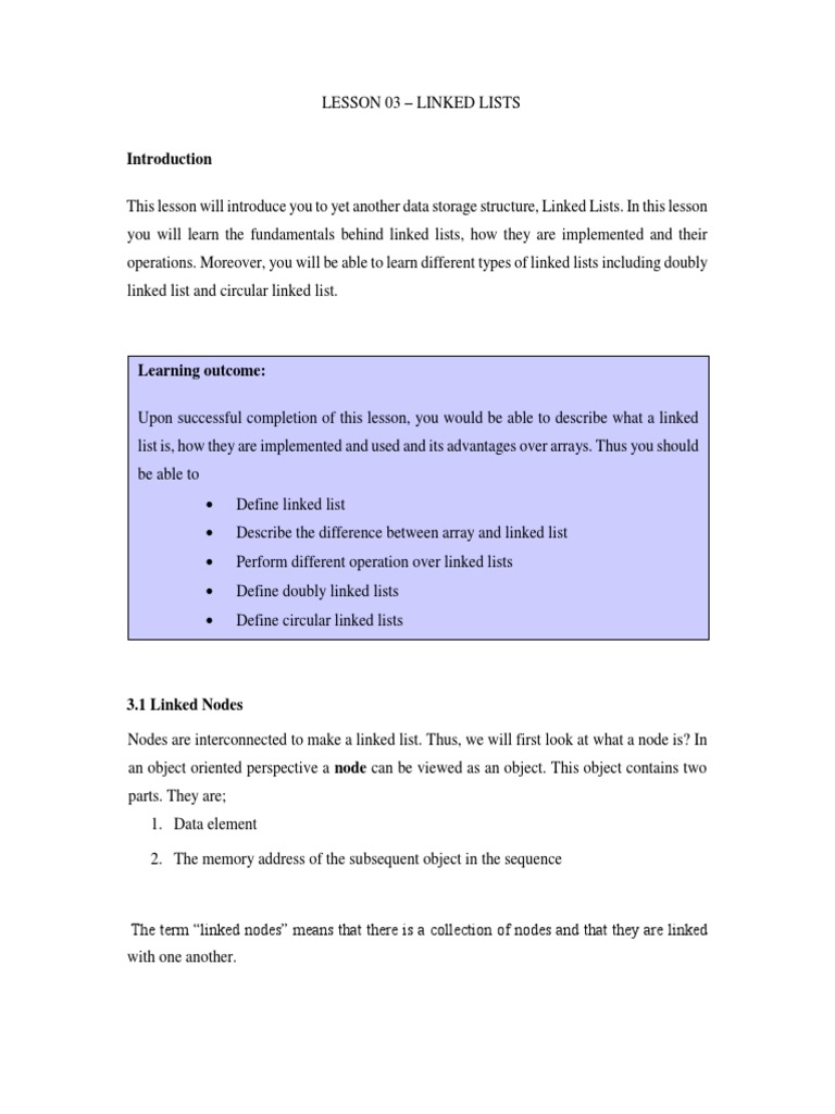 Lesson 03 | PDF | Computer Data | Software Development