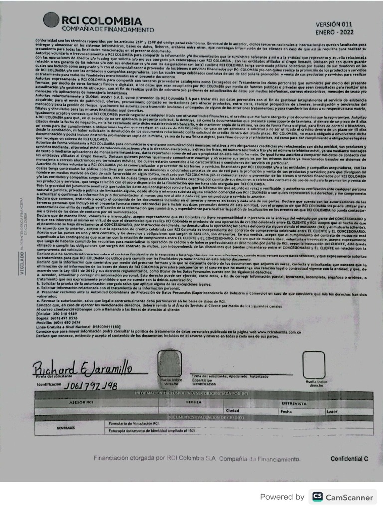 Rci Huella Richar J | PDF