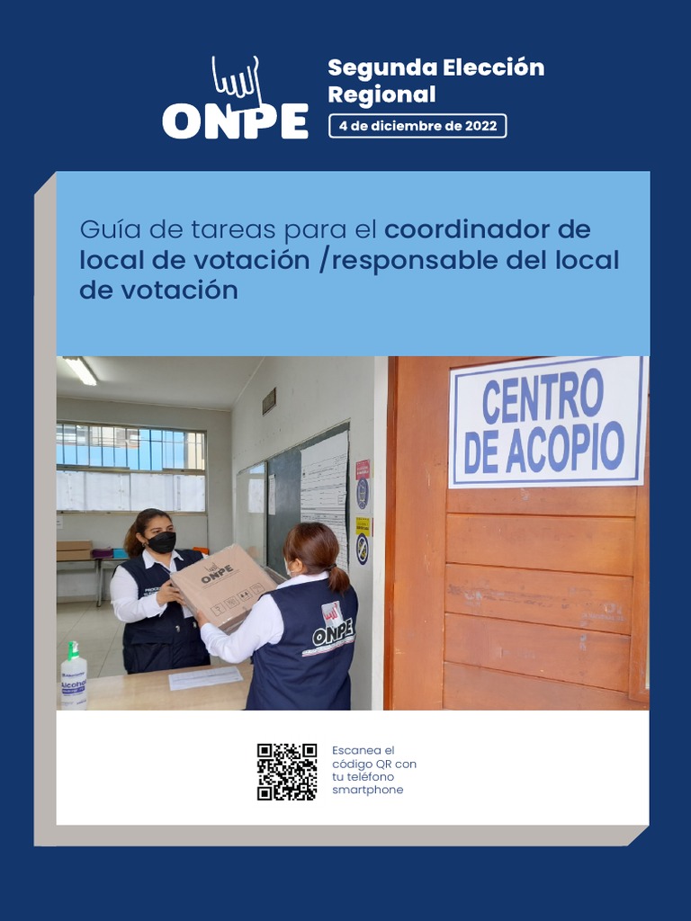 Guia de Tareas para El CLV-RLV | PDF | Votación | Elecciones