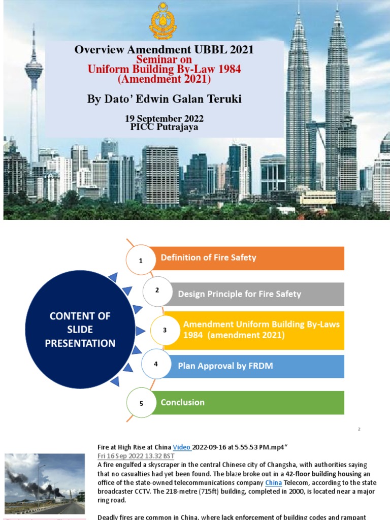 Ensuring Compliance of Fire Safety Design in Buildings Based on the ...