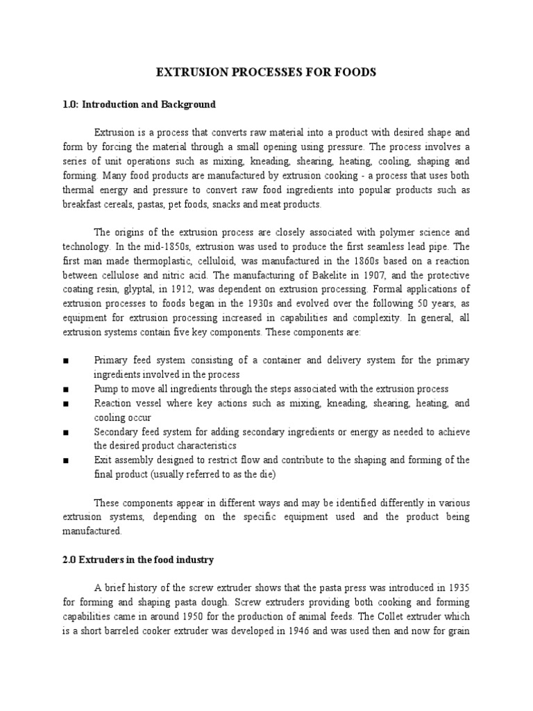Extrusion Course Material | PDF | Extrusion | Viscosity