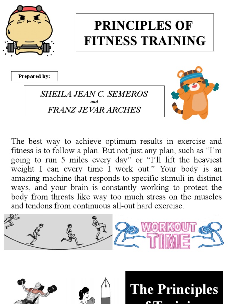Fitness Training Principles Guide | PDF | Physical Fitness | Balance ...