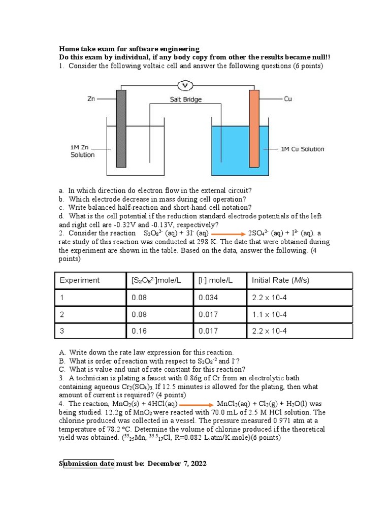 Home Exam | PDF