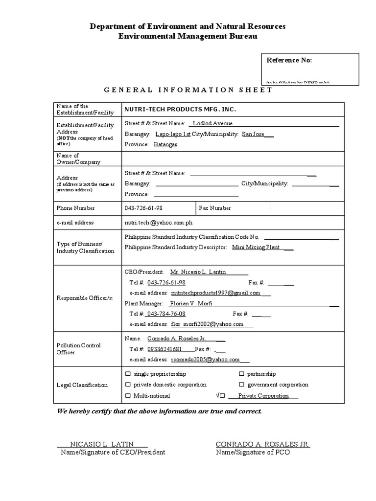 Self Monitoring Report New Format | PDF | Water Treatment | Waste ...