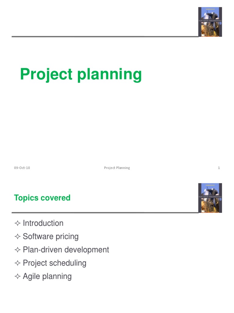 3 - Project Planning | PDF | Agile Software Development | Profit ...