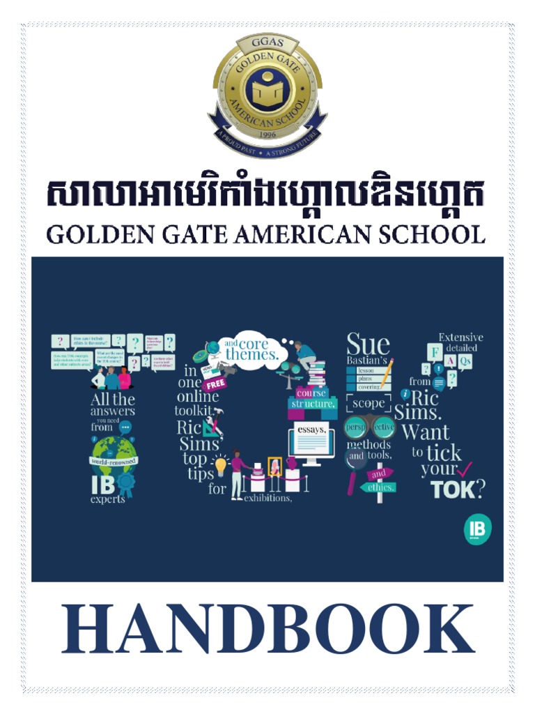 TOK Handbook | PDF | Knowledge | Cognition