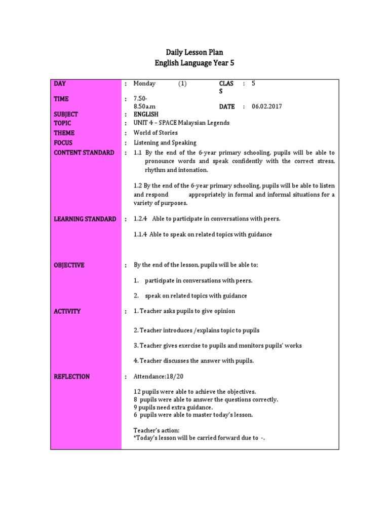 Year 5 English Lesson Plans: Space Legends | PDF | Lesson Plan | Teachers