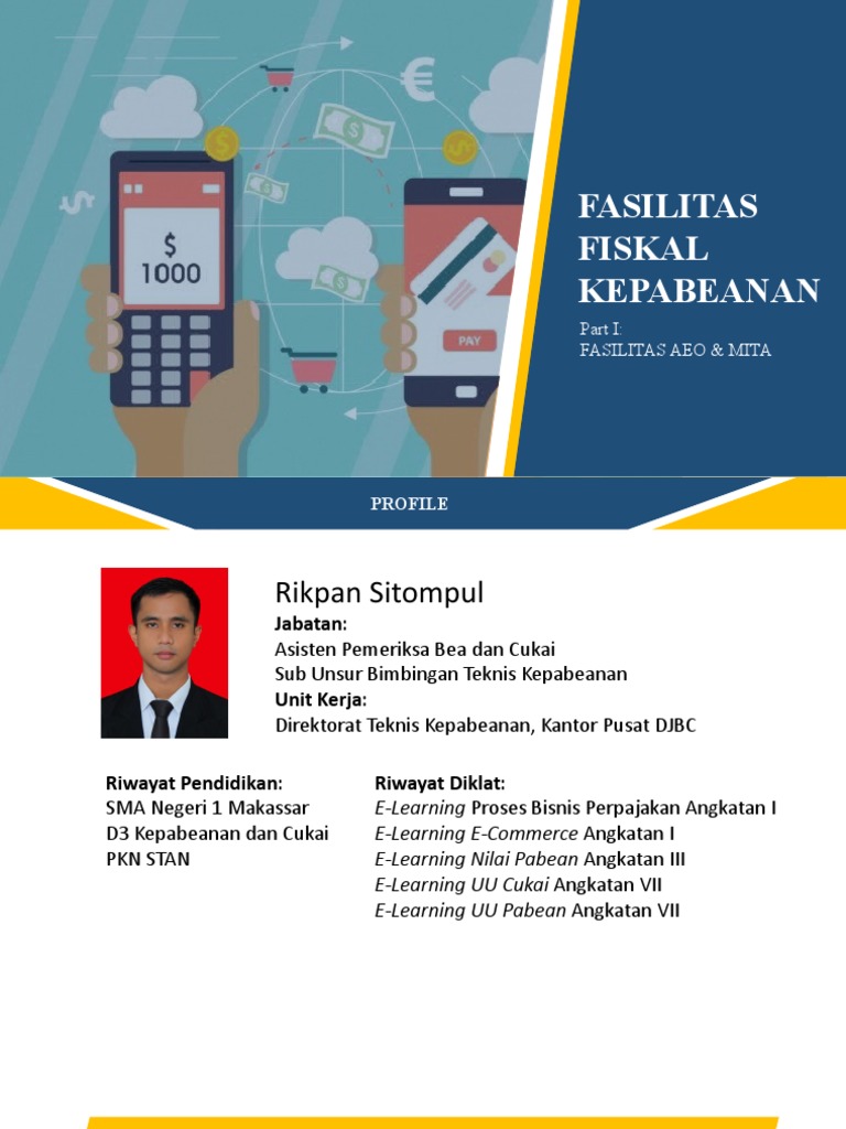 Fasilitas Kepabeanan - Updated | PDF | Pengelolaan Keuangan & Uang