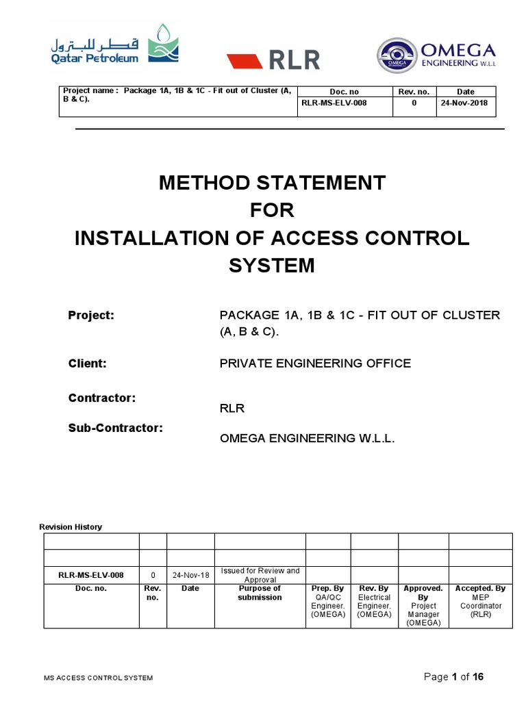 MS - Access Control | PDF | Safety | Electrical Wiring