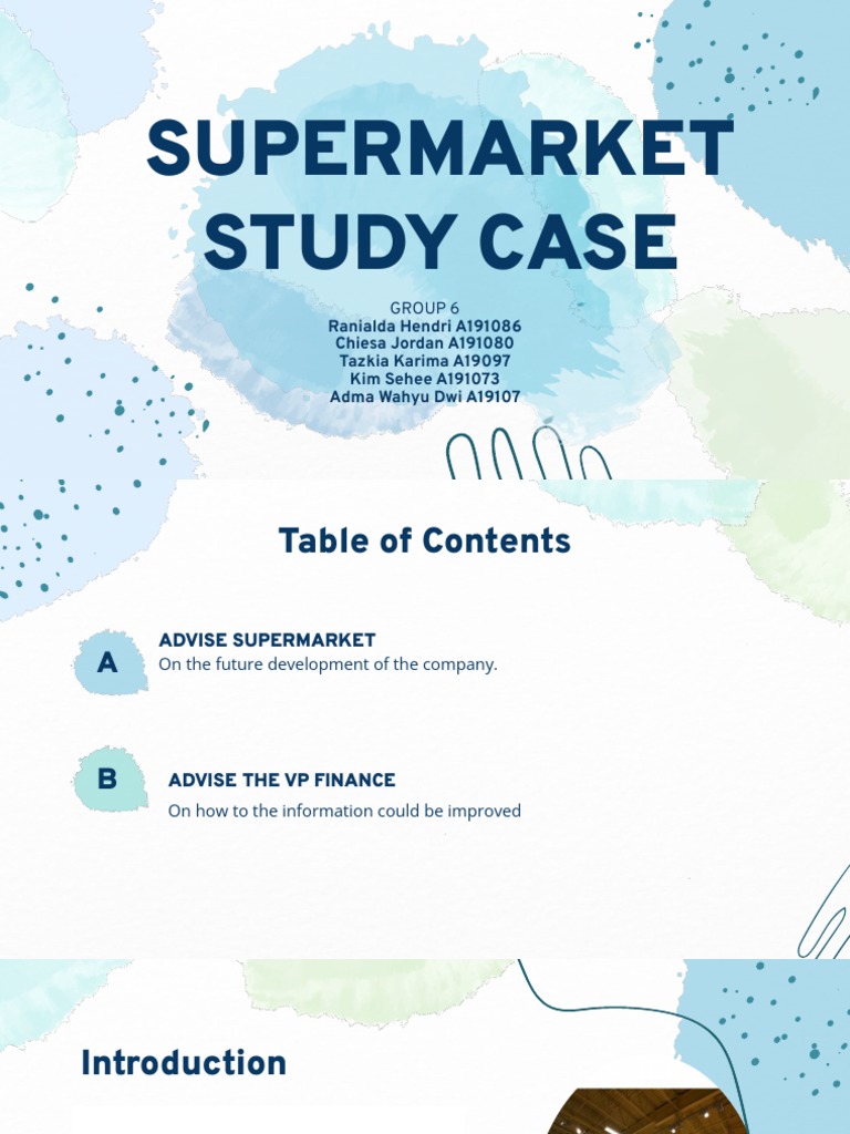 Integrated Case Study - Supermart Case Study | PDF | Internal Audit | Audit